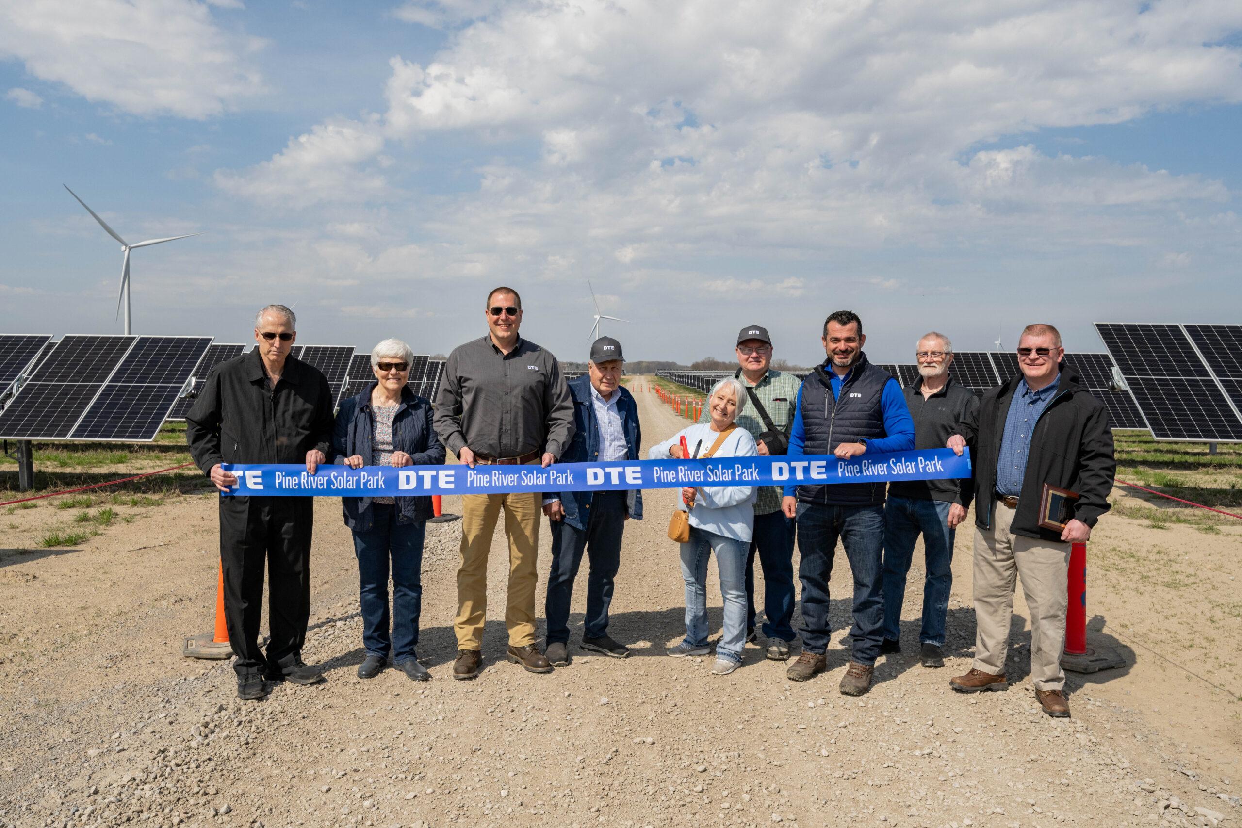 DTE Completes Construction on Pine River Solar Park - Empowering Michigan