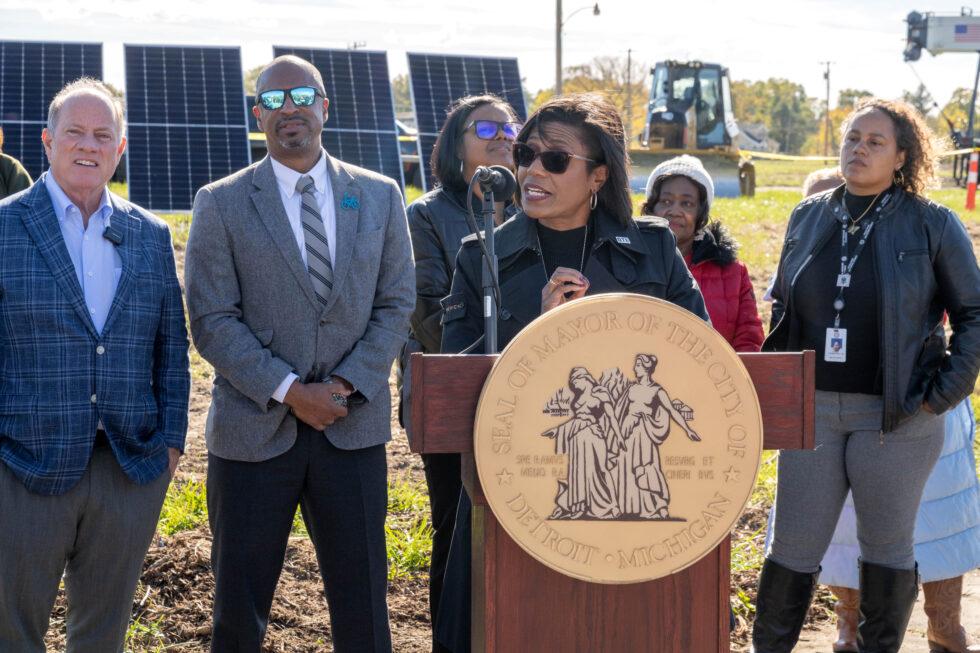 Breaking ground on Detroit's Van Dyke/Lynch Solar Park - Empowering ...