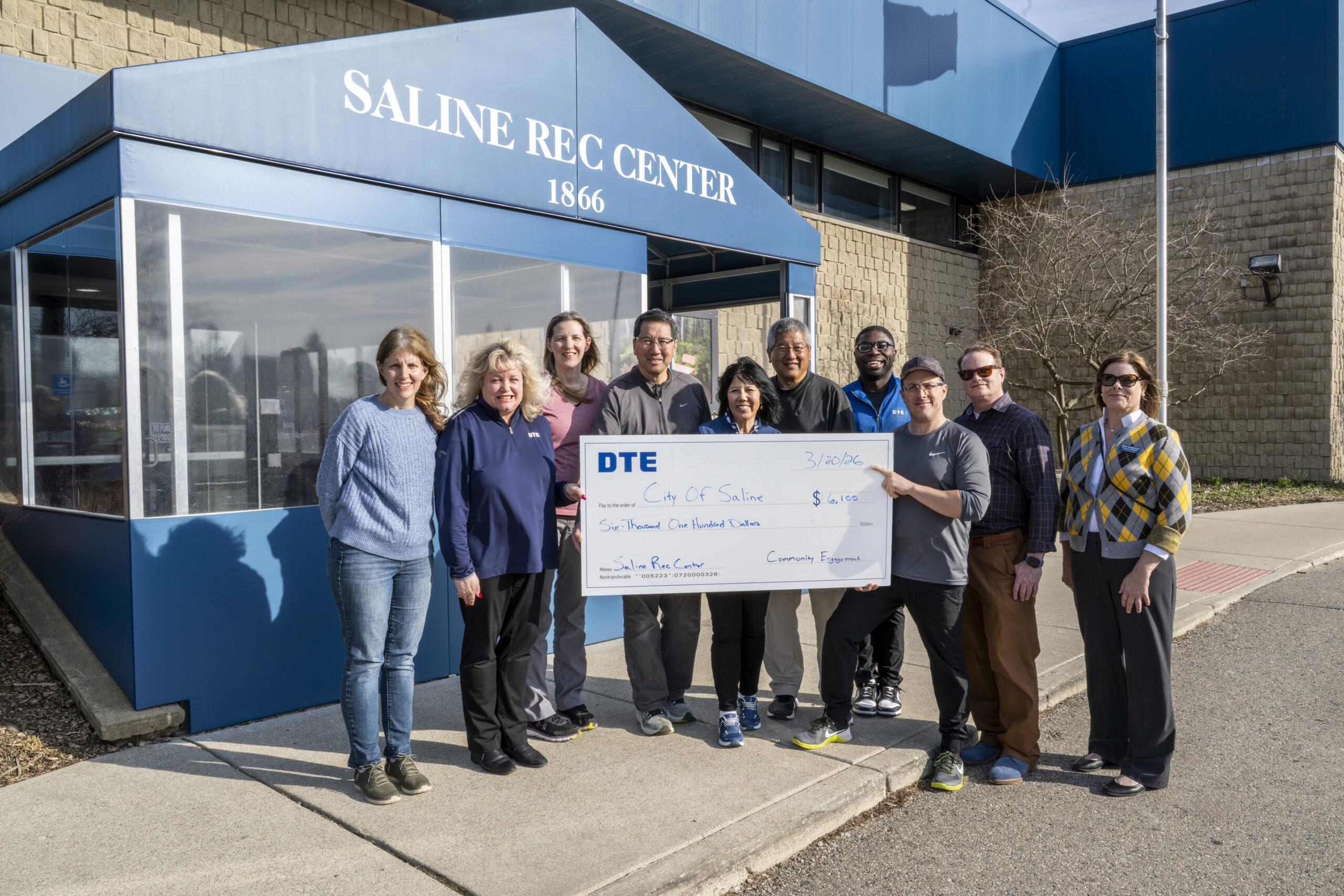 DTE Helps Saline Community Reach the Finish Line on Fundraising Goal ...