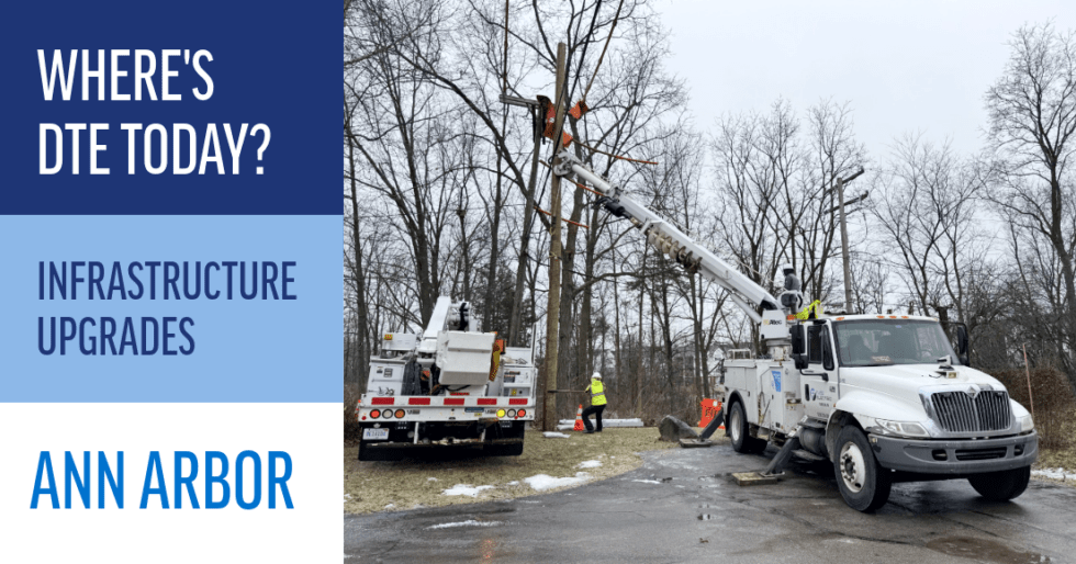 New power poles help boost reliability for Ann Arbor's south side ...