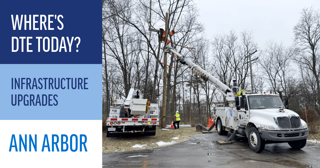 New power poles help boost reliability for Ann Arbor's south side - Empowering Michigan