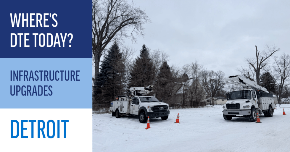 More new power poles, equipment for Detroit's Brightmoor neighborhood ...