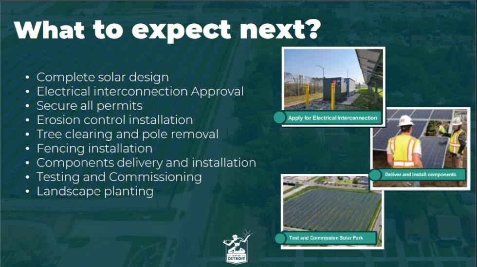 City of Detroit – Van Dyke/Lynch Solar Neighborhood Project ...