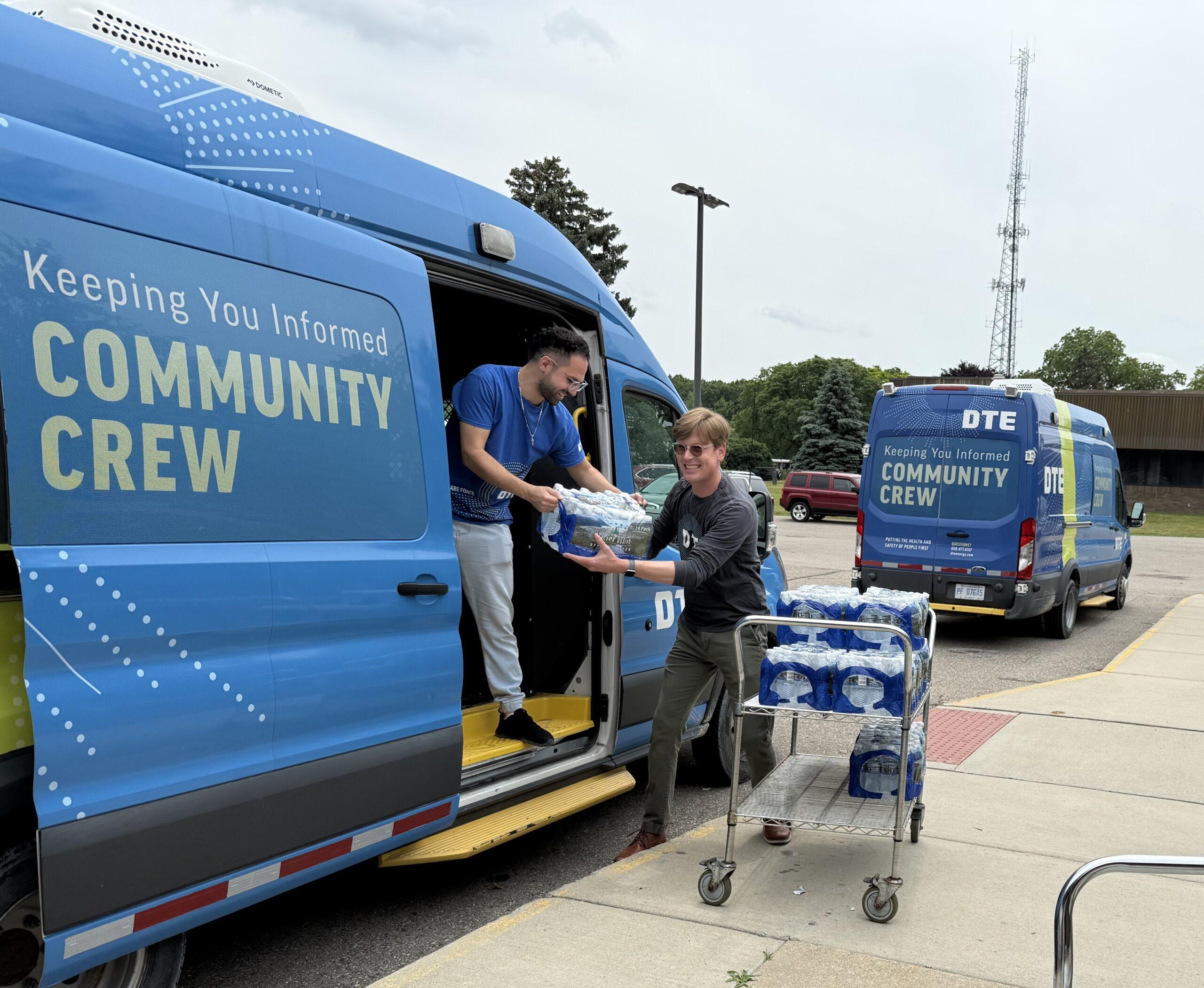 Bringing relief: Community Engagement steps up during heat wave - Empowering Michigan