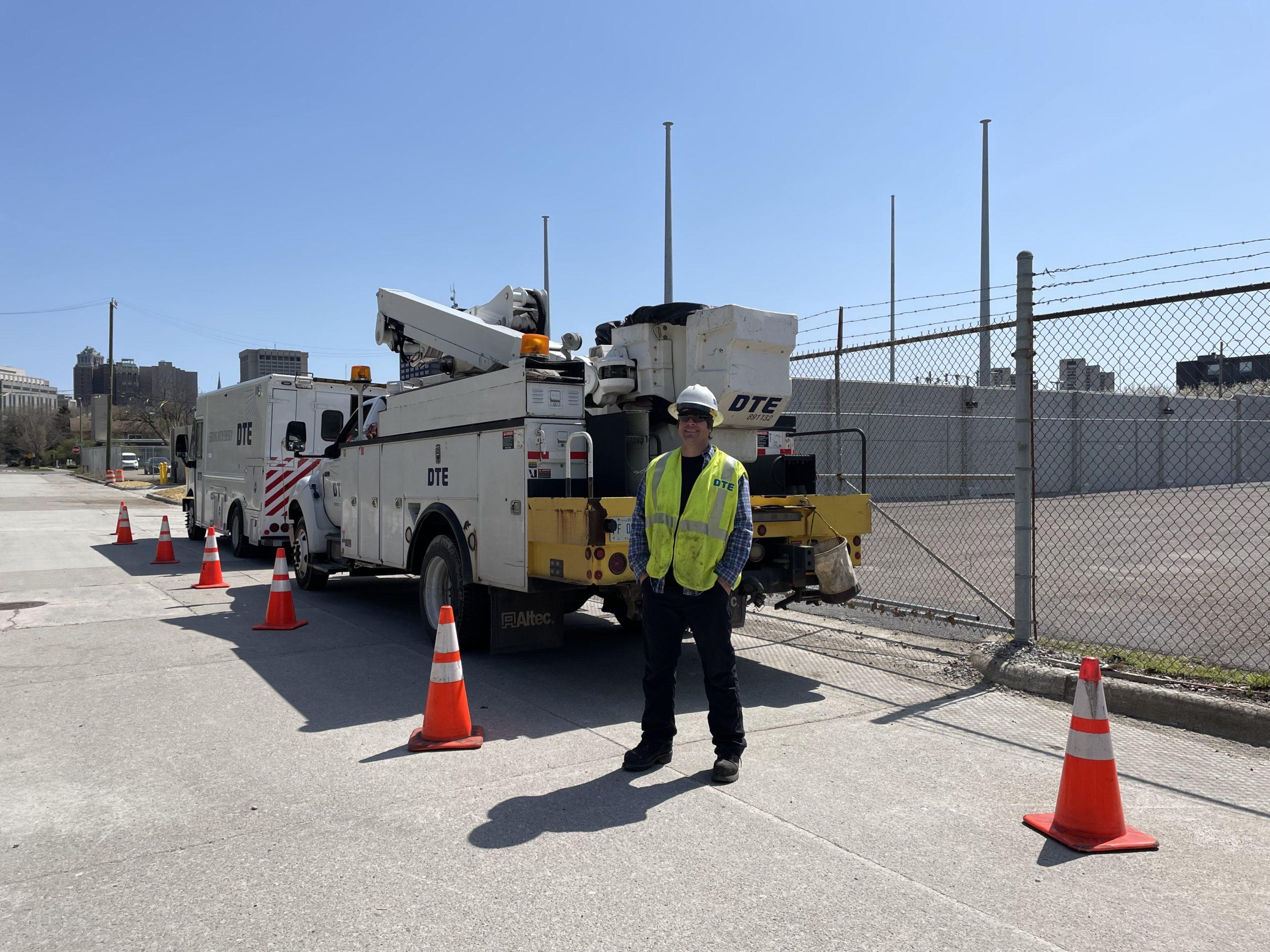 Crews connect cable to new substation - Empowering Michigan