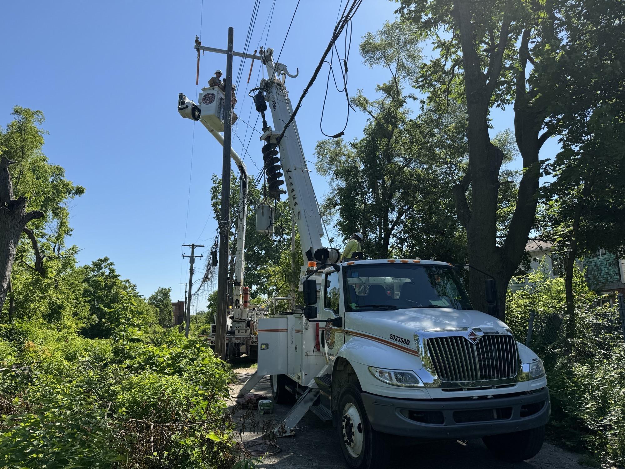 New transformer, lines improve reliability for Detroit’s Jamison ...