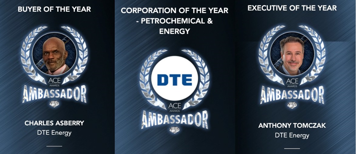 DTE recognized for award-winning commitment to diverse businesses ...