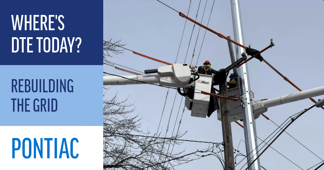 Major Pontiac grid rebuild reaches another milestone - Empowering Michigan Major Pontiac grid rebuild reaches another milestone - Empowering Michigan