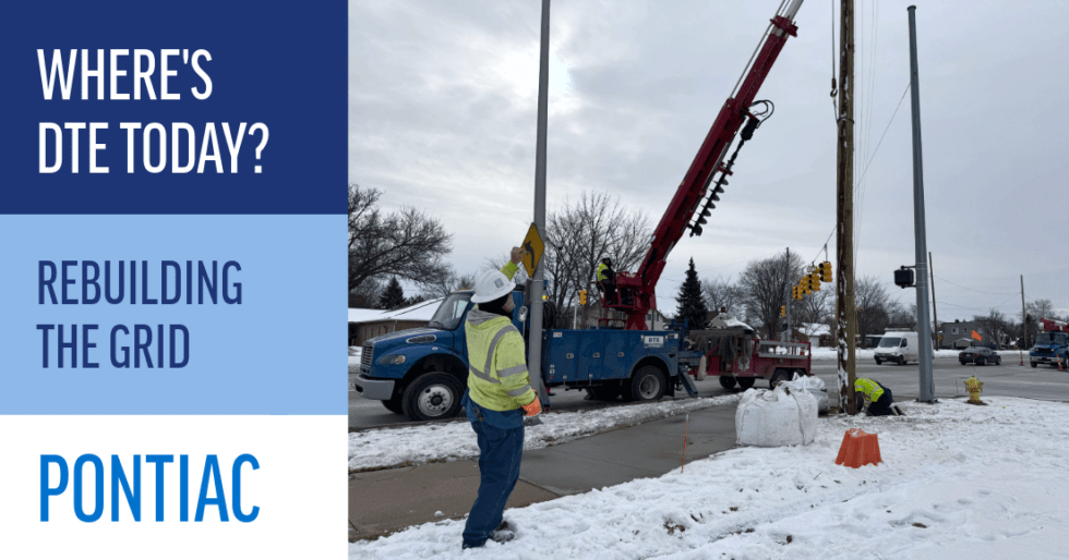New power poles are part of major grid rebuild in Pontiac - Empowering ...