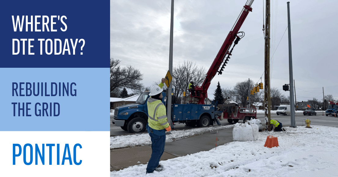 New power poles are part of major grid rebuild in Pontiac - Empowering ... New power poles are part of major grid rebuild in Pontiac - Empowering ...