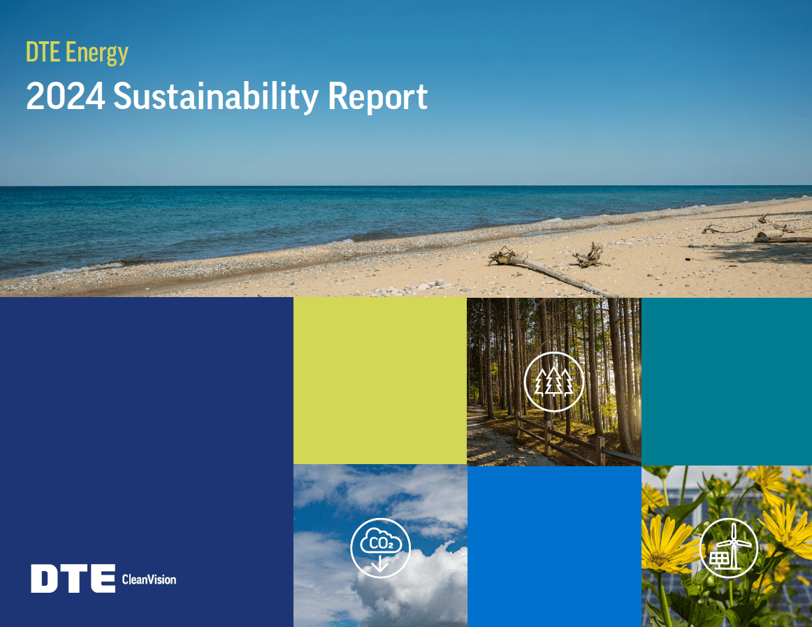 DTE Energy's annual Sustainability Report showcases progress toward ...