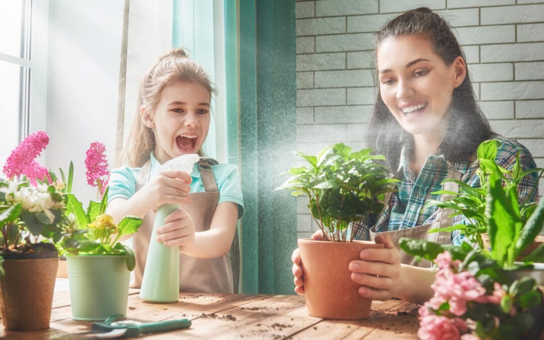 Happy family in spring day. - Empowering Michigan